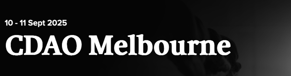 CDAO Melbourne 2025 | Events